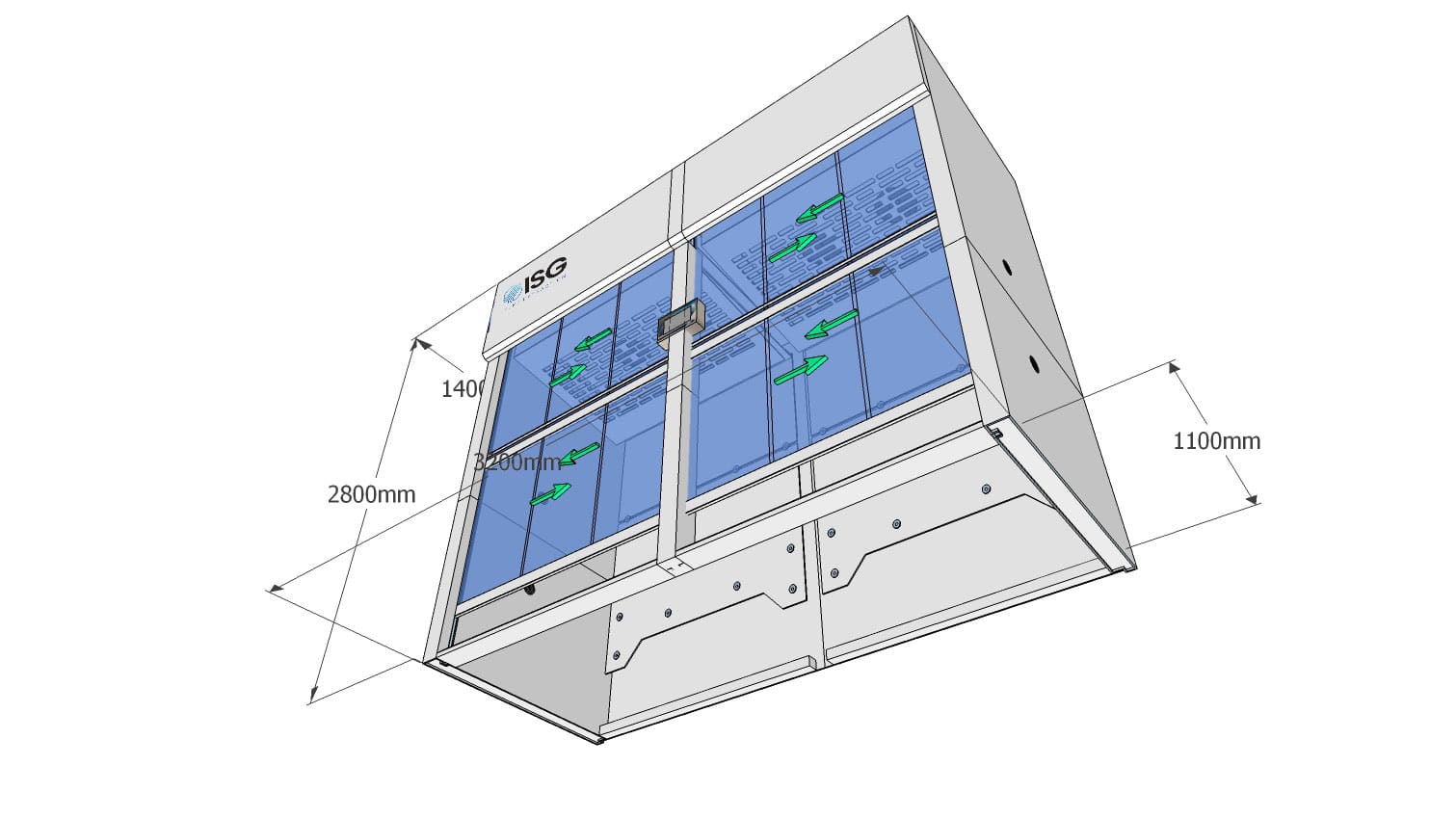 Walk-in Fume Cupboards - Tion